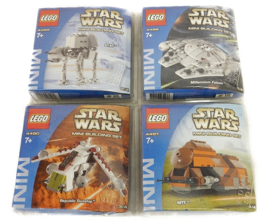 LEGO 4488 4489 4490 4491 STARWARS MINI BUILDING SET S1946033(レゴ スター ...