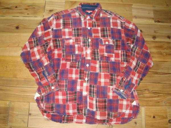 SPWKスリープウォークパッチワークネルシャツ L ELTLIRGDEH(長袖シャツ)｜売買されたオークション情報、yahooの商品情報を ...