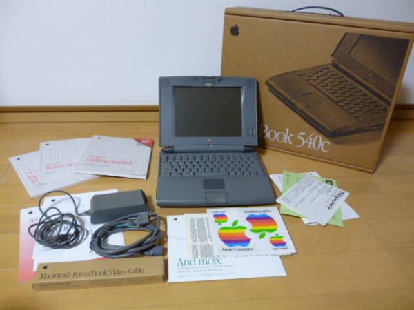 Apple Powerbook 540c/PPC 603e 117MHz/40MB/英字キーボード/箱(ノートブック、ノートパソコン)｜売買さ ...