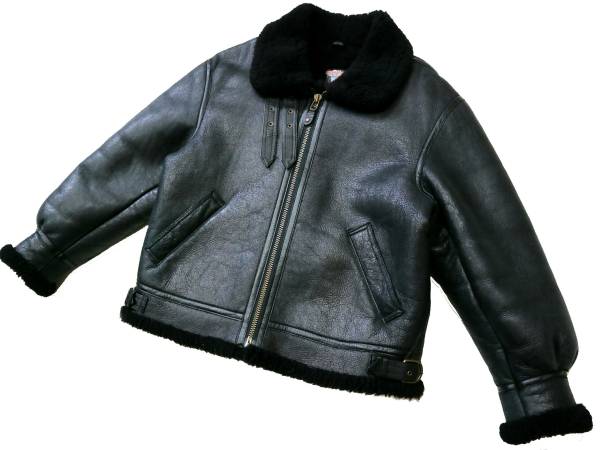 上質/黒 Wind Armor 米国産羊革 B-3 フライトジャケット L(Lサイズ)｜売買されたオークション情報、yahooの商品情報をアーカイブ公開 - オークファン（aucfan.com）