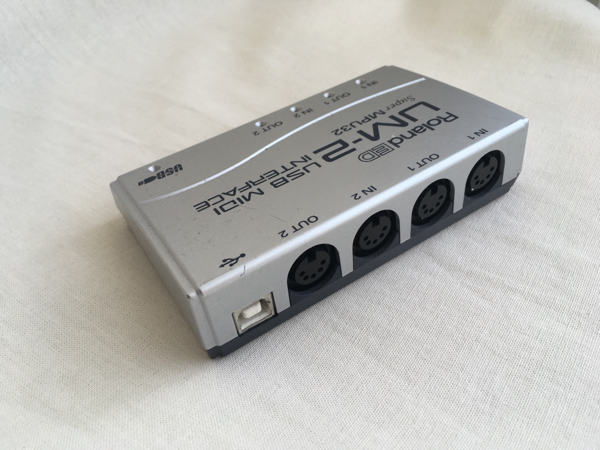 Roland UM-2 USB MIDIインターフェイス Super MPU32 EDIROL(PC用MIDI機器)｜売買されたオークション ...