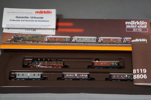 mini-club Zゲージ 8119 オリエントエクスプレス PREUSISCHEN鉄道局 列車セット Marklin / メルクリン(外国 ...