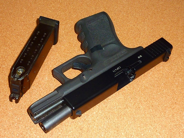 KSC G19 MILSPEC メタルスライド メタルアウターバレル フレイムヘビーウェイト G17 G18 Glock19 グロック系 ...