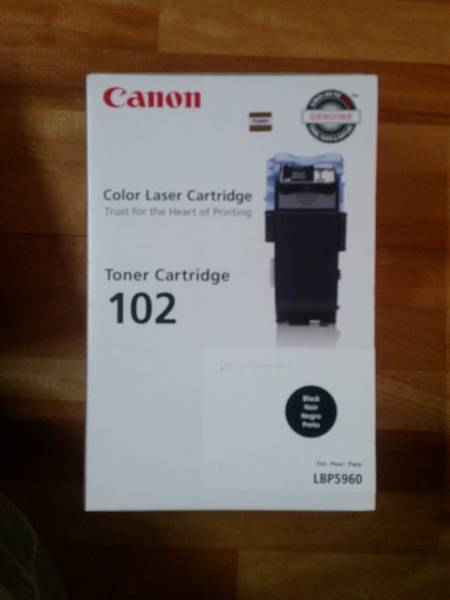 Canon海外純正品トナーカートリッジ502BK CRG-502BLK ブラック 海外純正品型番 カートリッジ102(キヤノン)｜売買された ...