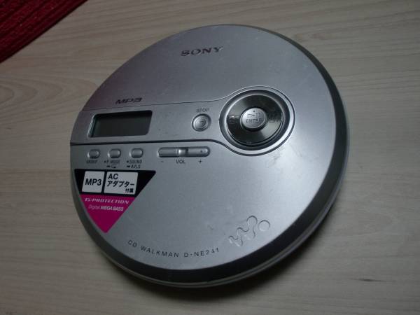 SONY ジャンク CDプレーヤー D-NE241 シルバー C0331-2(CDプレーヤー)｜売買されたオークション情報、yahooの商品情報をアーカイブ公開 - オークファン（aucfan ...