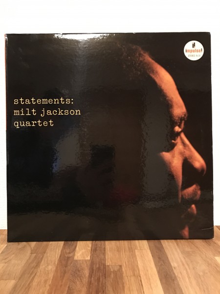 MILT JACKSON QUARTET / STATEMENTS ミルト ジャクソン カルテット STEREO A-14 IMPULSE ...