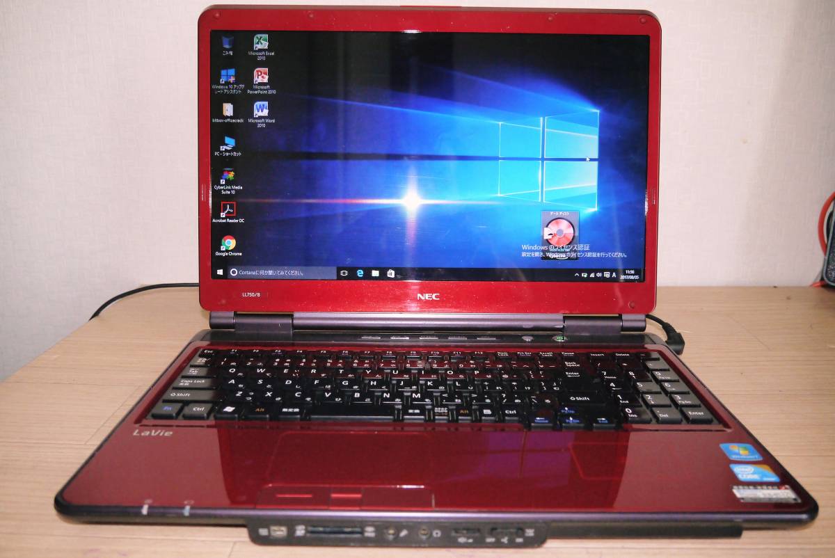 NEC LaveLL750/B/ CPU i5 M450/ メモリー4GB/HDD500GB /Blure-ray/WI-FI/ HDMI ...