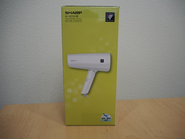 海外 も使える電圧切替スイッチ付き シャープ/SHARP プラズマクラスター ドライヤー IB-HD16－W ホワイト系 パールホワイト 25570(ハンドドライヤー)｜売買されたオークション ...