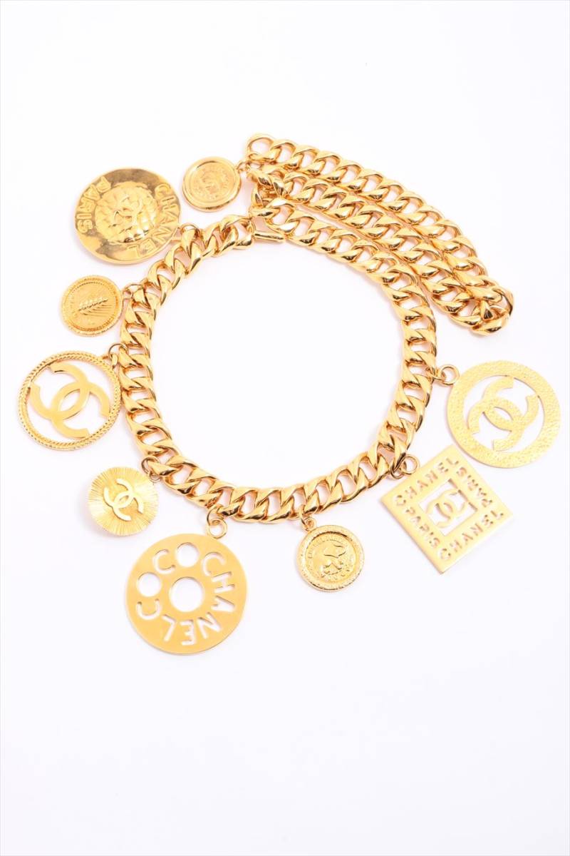 シャネル ココマーク GP チャーム チェーンベルト 93P(服飾小物)｜売買されたオークション情報、yahooの商品情報をアーカイブ公開 ...