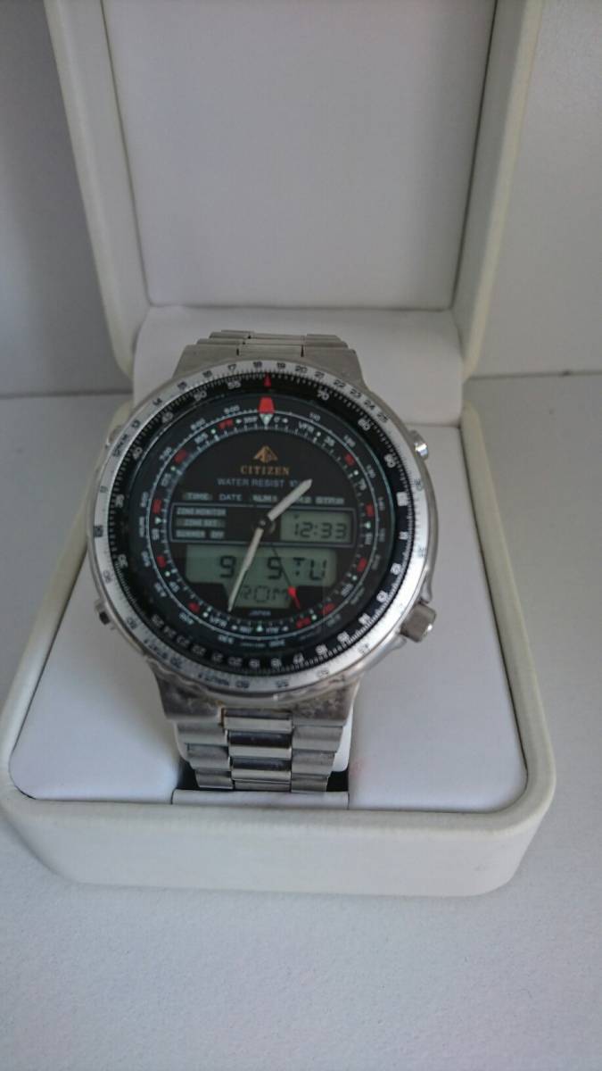 CITIZENシチズンのプロマスター ウィングマン C080メンズクォーツ(プロマスター)｜売買されたオークション情報、yahooの商品情報を ...