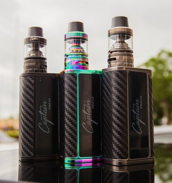 Captain PD1865 Kit by IJOY 正規品 カラー各種 MOD + TANK 225W 4ML / 25MM TC Mod ...