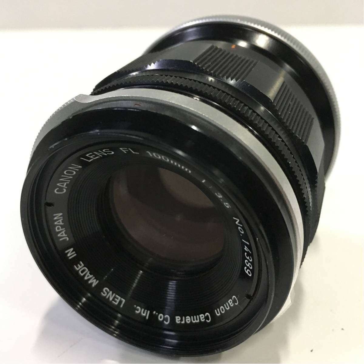1002K Canon LENS FL 100mm1:3.5 No.14389 Canon Camera Co.Inc. 配送方法=ヤフネコ ...