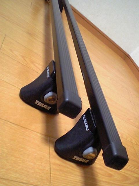 スバル純正 SG5クロススポーツSG9フォレスターBPH BP9 BPEアウトバックBP5レガシィ用THULEベース キャリア フット4700 ...
