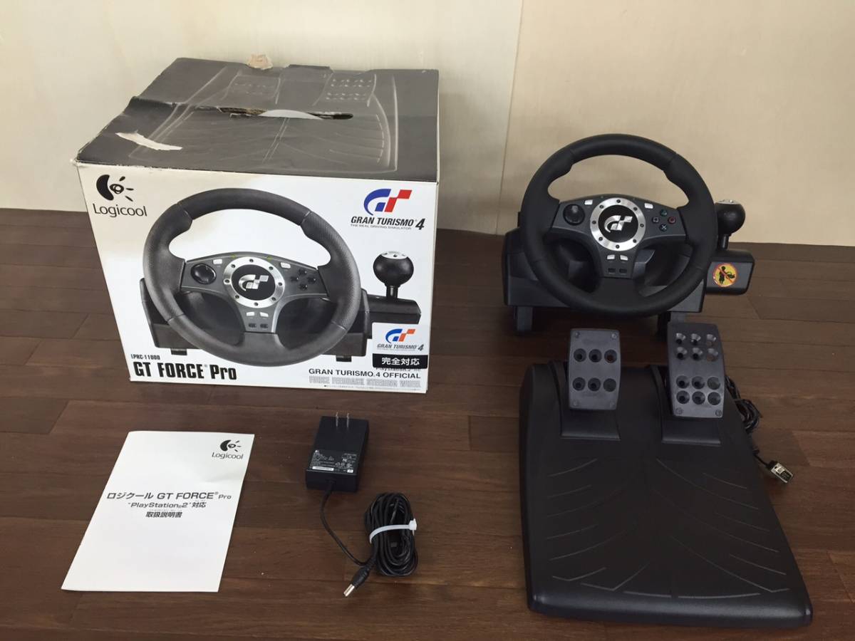 01-F969M Logicool Driving Force Pro ハンドルコントローラー E-UJ11 ジャンク(アクセサリ、周辺機器)｜売買されたオークション情報、yahooの商品情報 ...