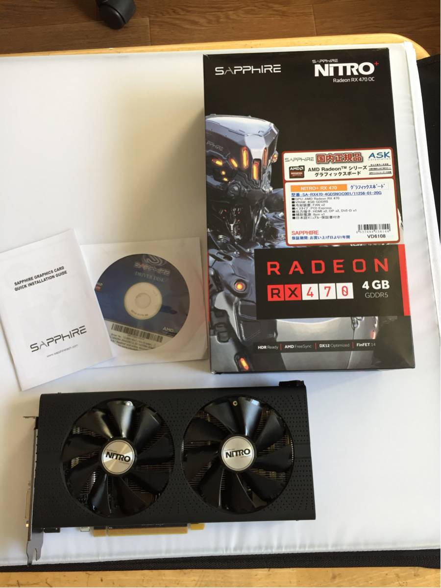 NITRO SAPPHIRE Redon RX470 4GB GPU マイニング グラフィックボード(PCI Express)｜売買されたオークション情報、yahooの商品情報をアーカイブ公開 ...