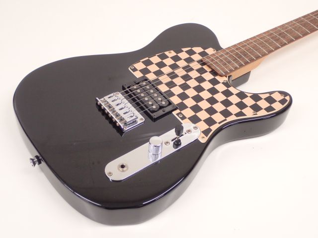 Squier Telecaster Avril Lavigne アヴリルラヴィーン Signatured Checker BLK ≡ ...