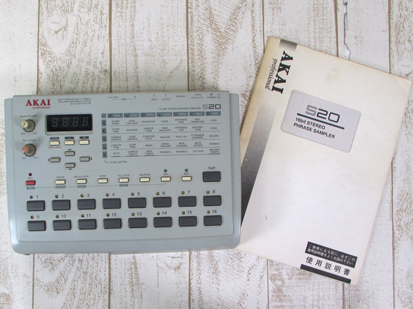 095B AKAI professional S20 ジャンク扱い(楽器、器材)｜売買されたオークション情報、yahooの商品情報をアーカイブ ...