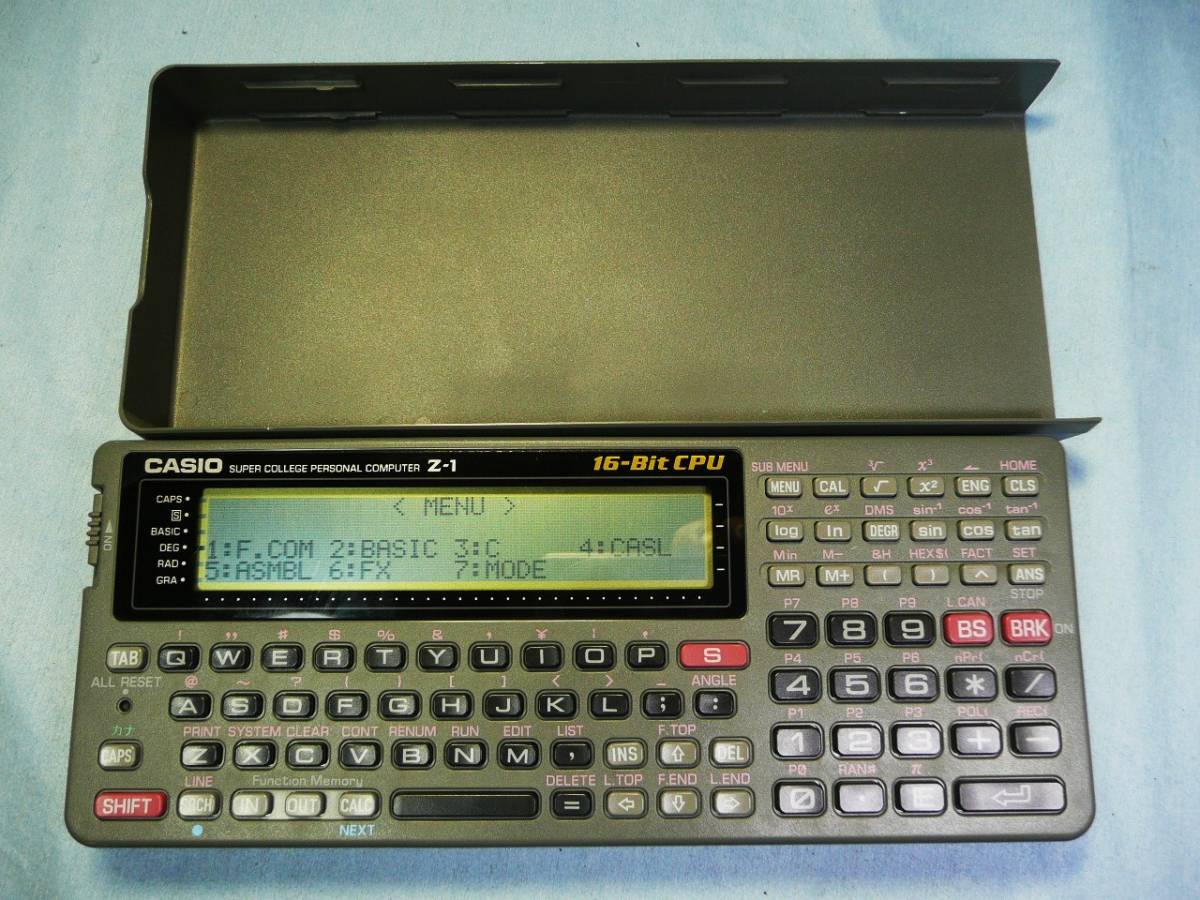 Casio カシオ Pocket Computer ポケットコンピューター スーパーカレッジ Z1(ポケットコンピュータ)｜売買されたオークション情報、yahooの商品情報をアーカイブ公開 ...