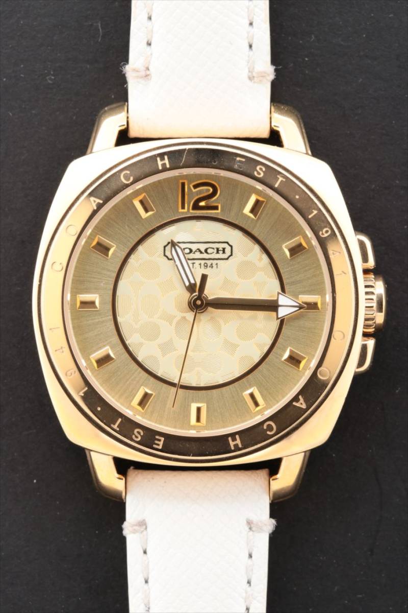 1円 コーチ ミニシグネチャー CA.64.7.34.0605 レディース時計(コーチ)｜売買されたオークション情報、yahooの商品情報をアーカイブ公開 - オークファン（aucfan.com）