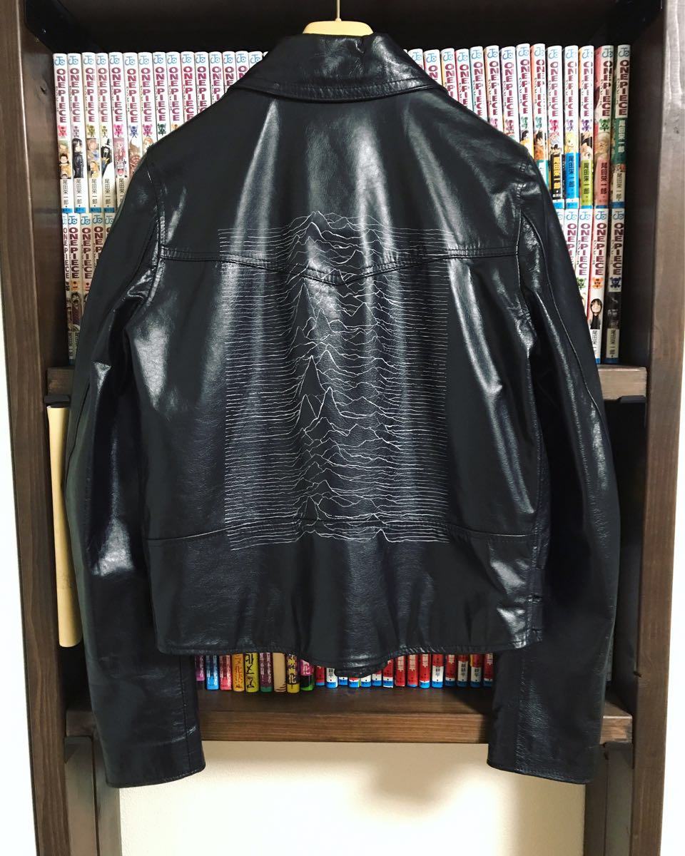 RAF SIMONS 2003AW closer期 joy division Unknown Pleasures perfect riders ...