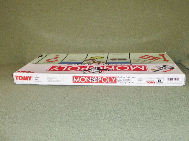 株式会社トミー TOMY ボードゲーム モノポリーMONOPOLY 1990年代デッドストック(モノポリー)｜売買されたオークション情報、yahooの商品情報をアーカイブ公開 - オークファン ...