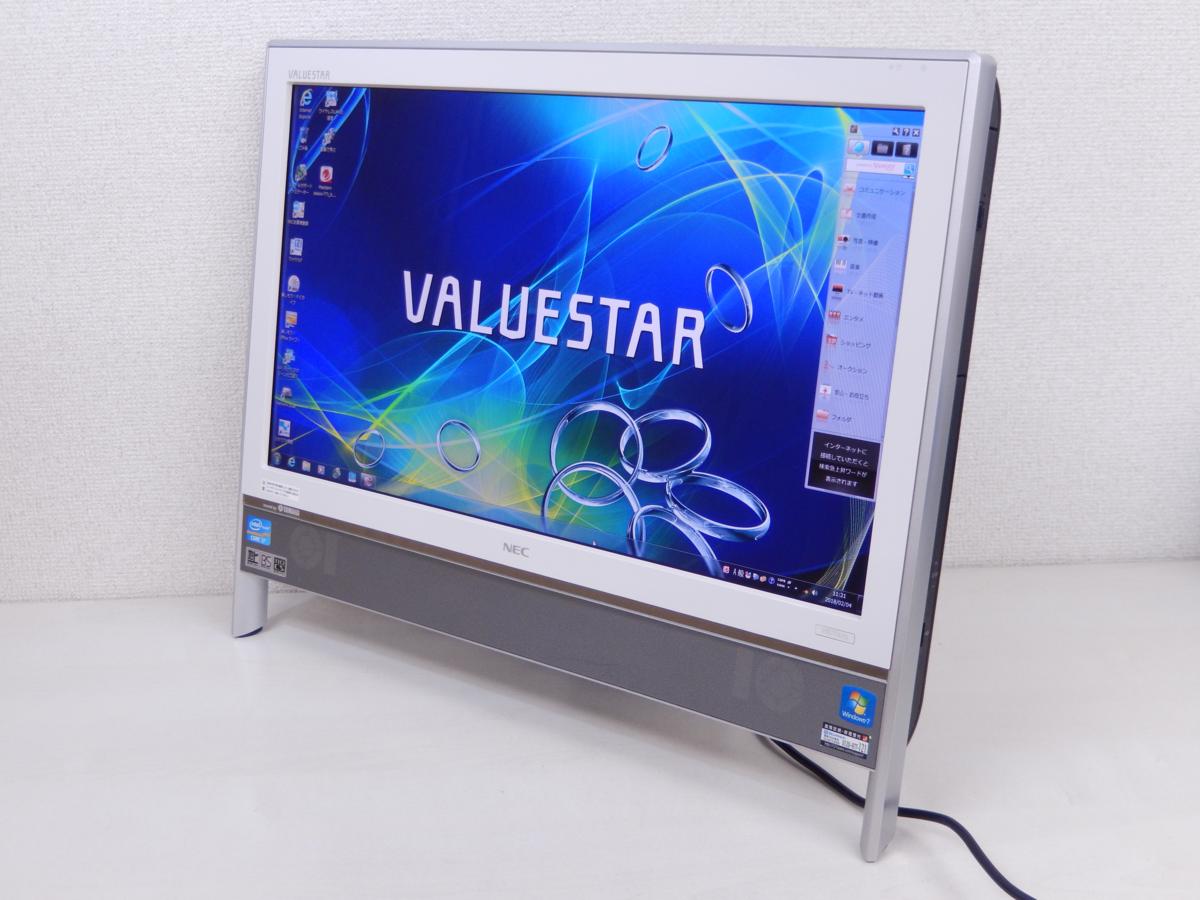 NEC VALUESTAR N VN770/GS6W PC-VN770GS6W Core i7/HDD2TB C J278975(モニタ一体型 ...
