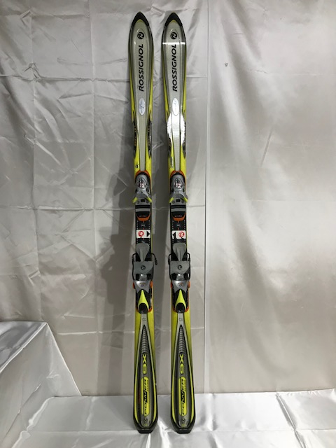 ROSSIGNOL ロシニョール POWER RACING 9X カービング スキー 160CM ビンディング AXIAL 100(160cm ...