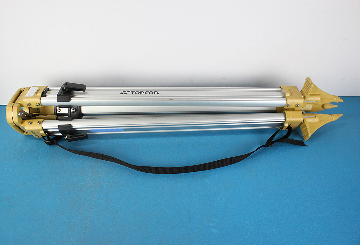 お買い得 TOPCON トプコン純正 平面アルミ三脚 TP-110 測量 測定 レベル トータルステーション トランシット セオドライト ...