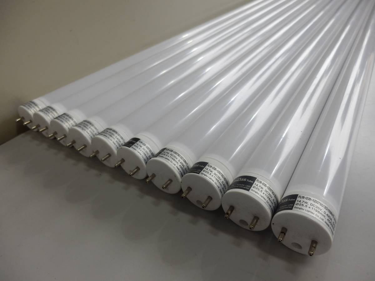 FAWOO LumiDas Tube FL16-D35-1200T8G13 直管LEDランプ 昼白色 40形 10本 事務所 店舗等(LED ...