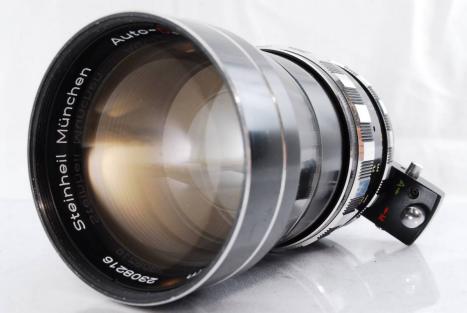 光学極上 Steinheil シュタイン Munchen Auto-D-Tele-Quinar 135mm F2.8 #0104(一眼カメラ用 ...