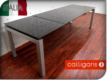 展示品 Calligaris/カリガリス/イタリア/高級/Connubia AIRPORT/コヌビアエアポート/モダン/伸長式ダイニング ...