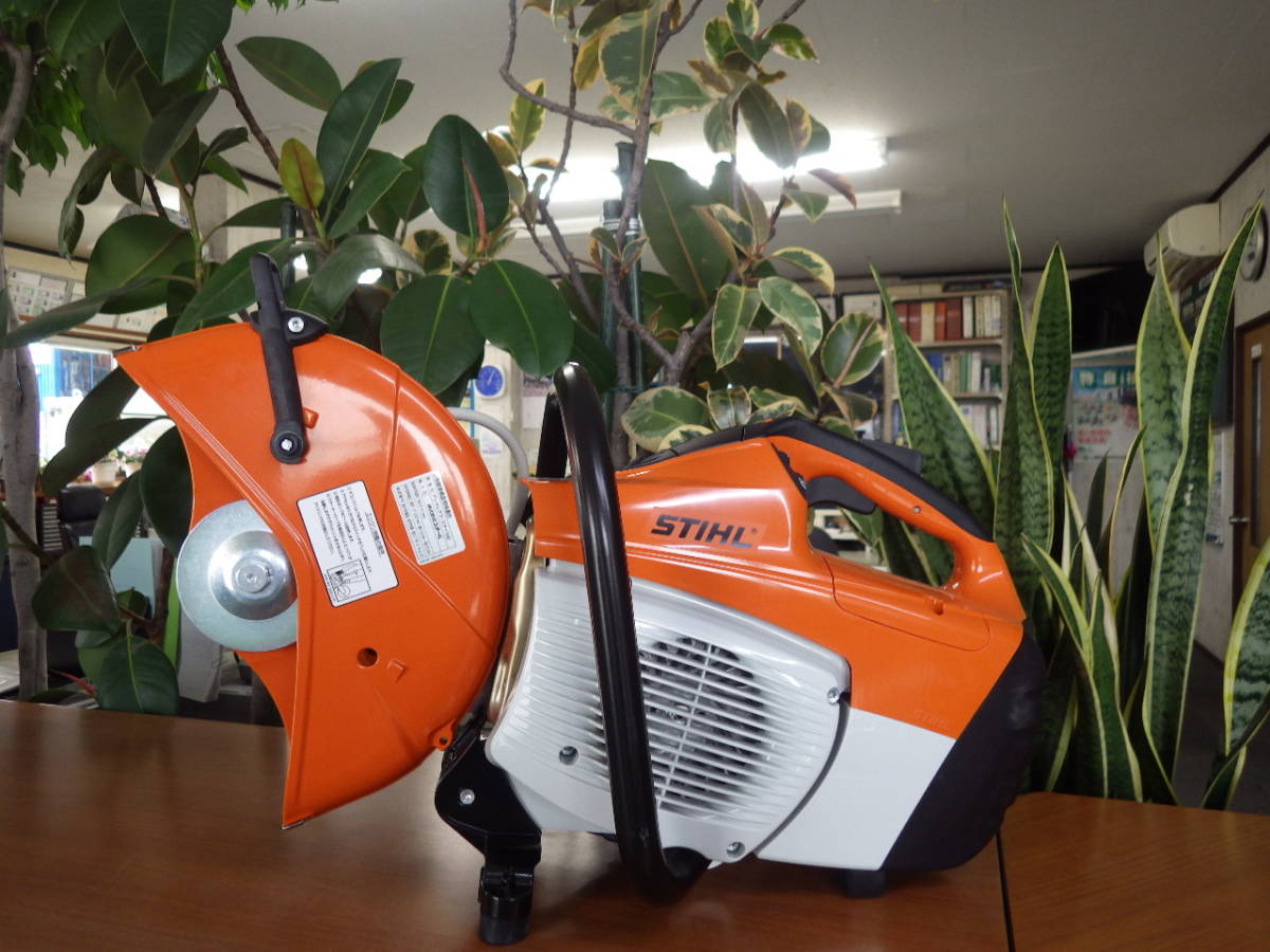 STIHL スチール エンジン コンクリートカッター TS480i 12インチ 刃2枚セット(エンジンカッター)｜売買されたオークション情報 ...