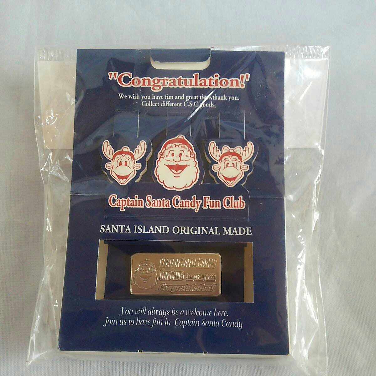 キャプテンサンタ Captain Santa Candy Fun Club バッチ(その他)｜売買されたオークション情報、yahooの商品情報 ...