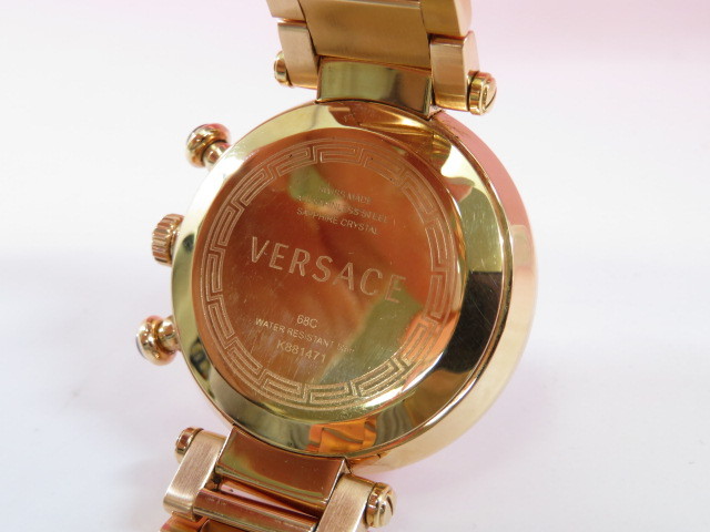 メンズ 腕時計 VERSACE ヴェルサーチ 68C クロノグラフ クォーツ ピンクゴールド系(ヴェルサーチ)｜売買されたオークション情報、yahooの商品情報をアーカイブ公開 ...