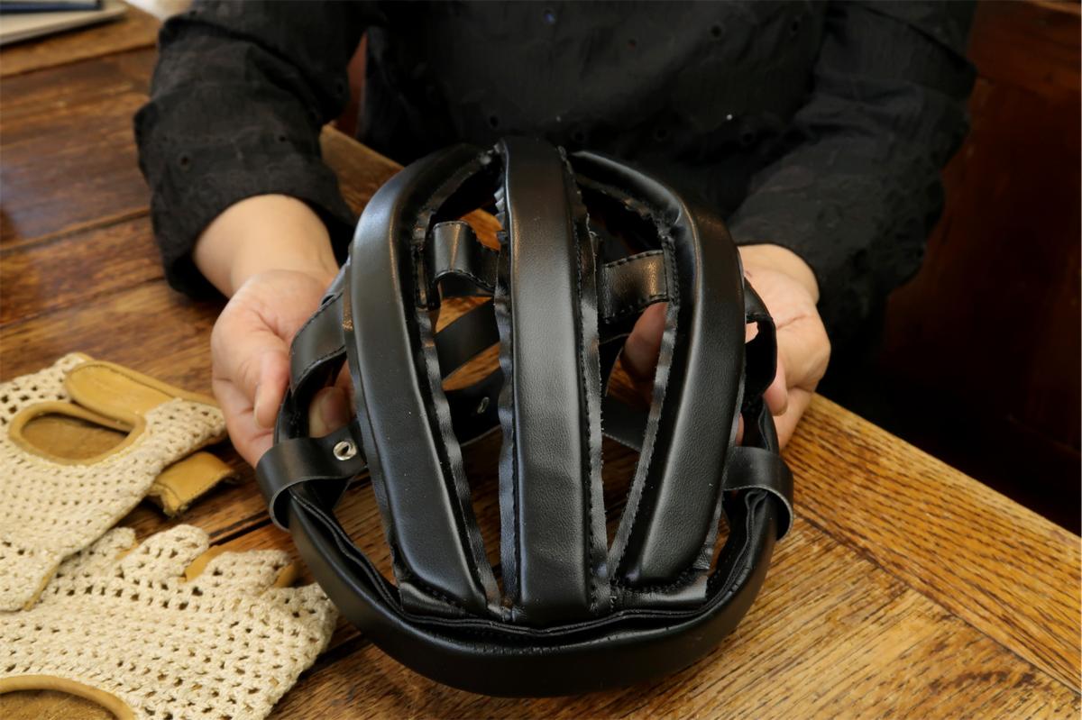 80s~ 新古フレンチ ビンテージ ロードバイク ランドナー ヘルメット XL for PEUGEOT GITANE MERCIER MOTOBECANE ALEX SiNGER RENE ...