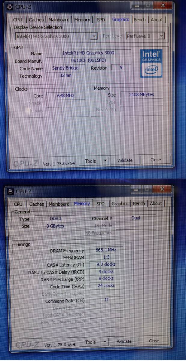 富士通ESPRIMO FH75/ED Intel Core i5-2450M CPU 2.50GHz/HDD 2TB/メモリ8GB PC3/Blu-ray/Win7/Graphics 3000 ...