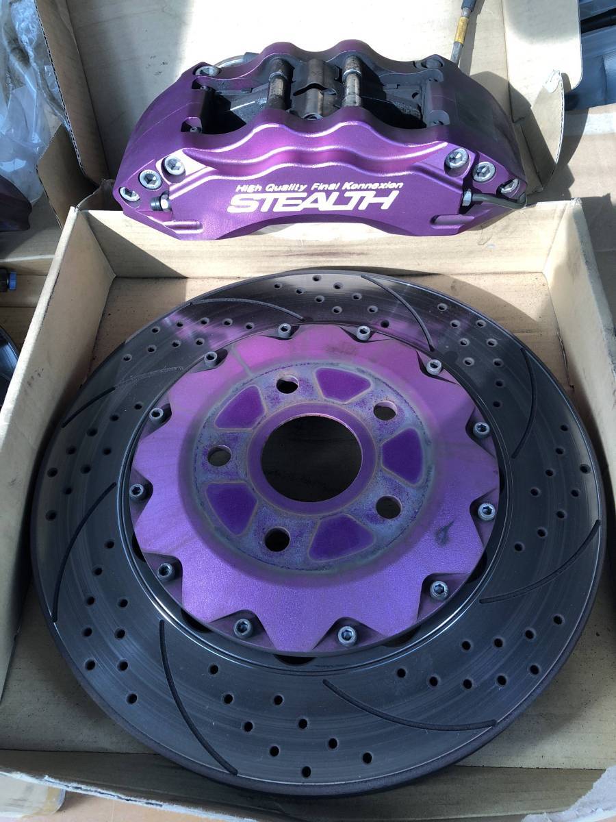 20系アルファード ヴェルファイア 50系エスティマ ファイナルコネクション ステルス ブレーキキット 前後セット F-8Pot R-6Pot(ブレーキキャリパー)｜売買されたオークション情報 ...