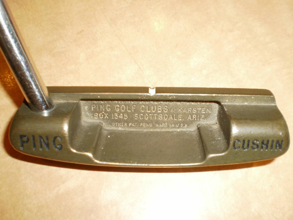 超レア PING "CUSHIN"スコッツデール SCOTTSDALE 34インチ(PING)｜売買されたオークション情報、yahooの商品 ...