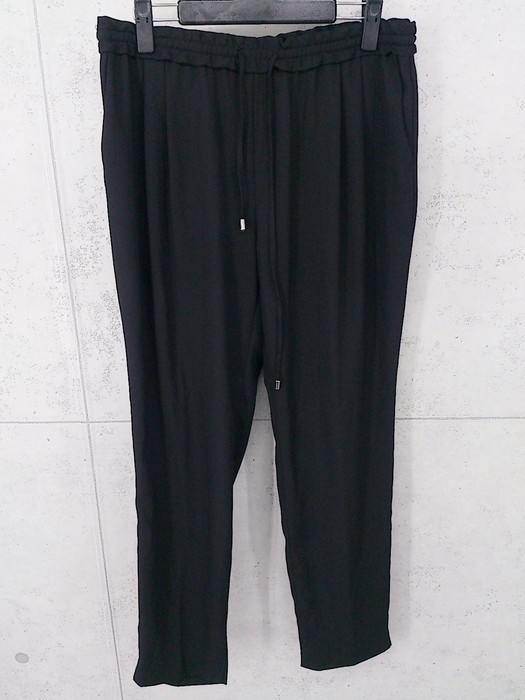 ZARA BASIC ザラベーシック ウエストゴム パンツ EUR/L MEX/30 ブラック 1000002346617(ボトムス)｜売買されたオークション情報、yahooの商品情報を ...