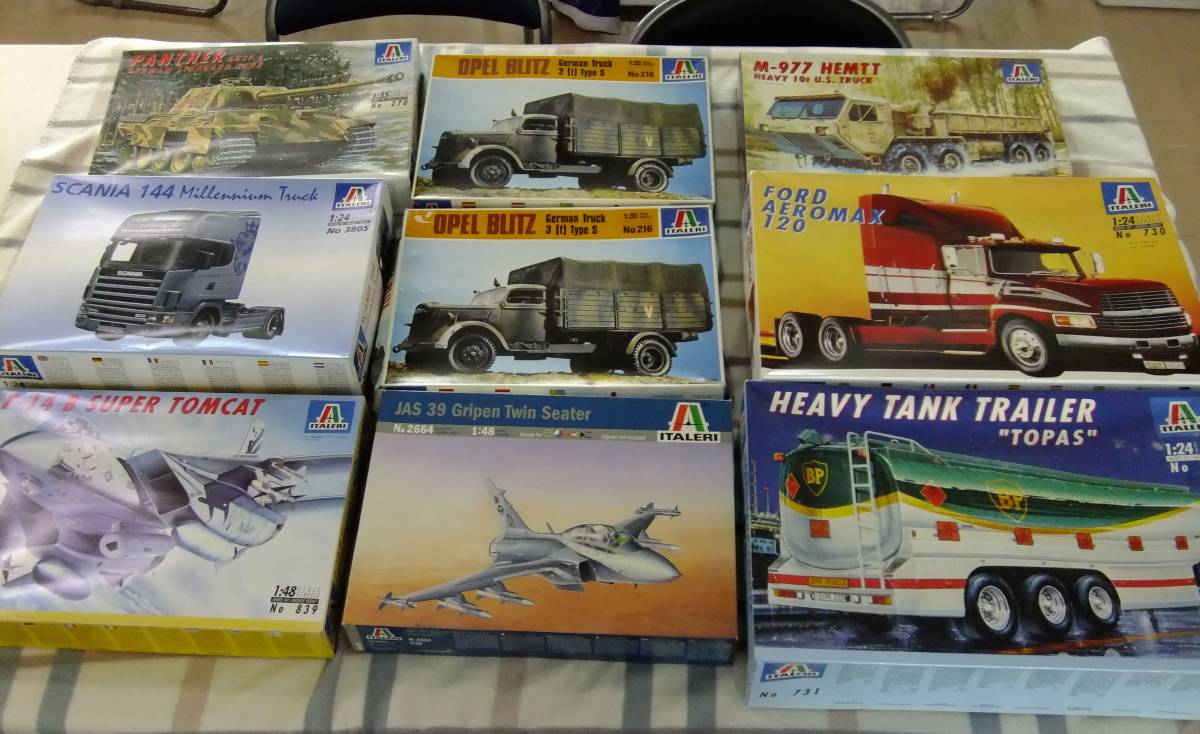 ジャンク品 HO-1142 プラモデル/ITALERI/Revell/STARWARSなど まとめて15種 パーツ外れなど有 ジャンク品 送料 ...