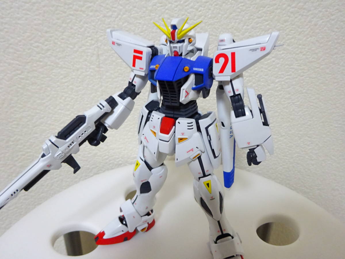 塗装済み完成品 MG 1/100 ガンダムF91 Ver.2.0 機動戦士ガンダムF91(完成品)｜売買されたオークション情報、yahooの商品情報をアーカイブ公開 - オークファン ...