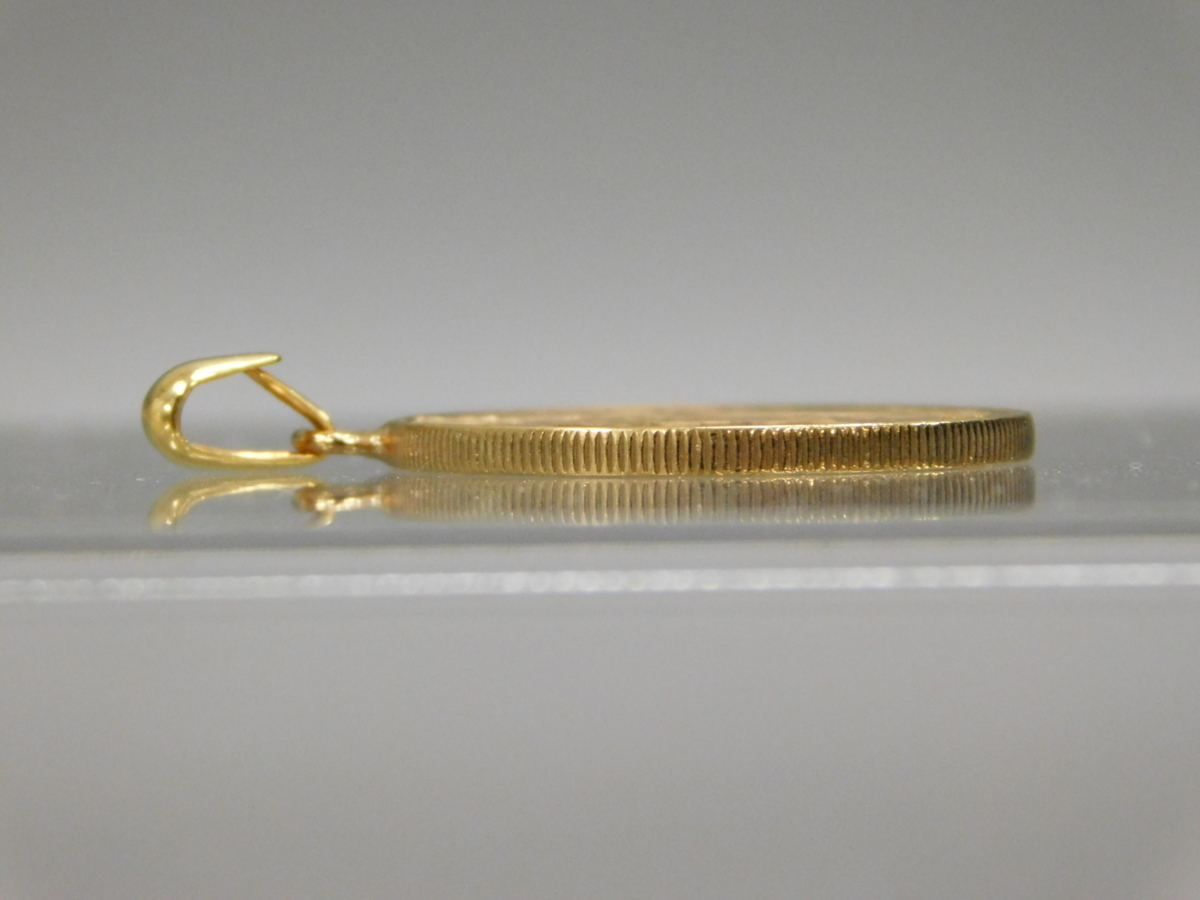 フランス O.Roty ピエフォール金貨 ペンダントトップ 4.7gg18062012(イエローゴールド)｜売買されたオークション情報 ...