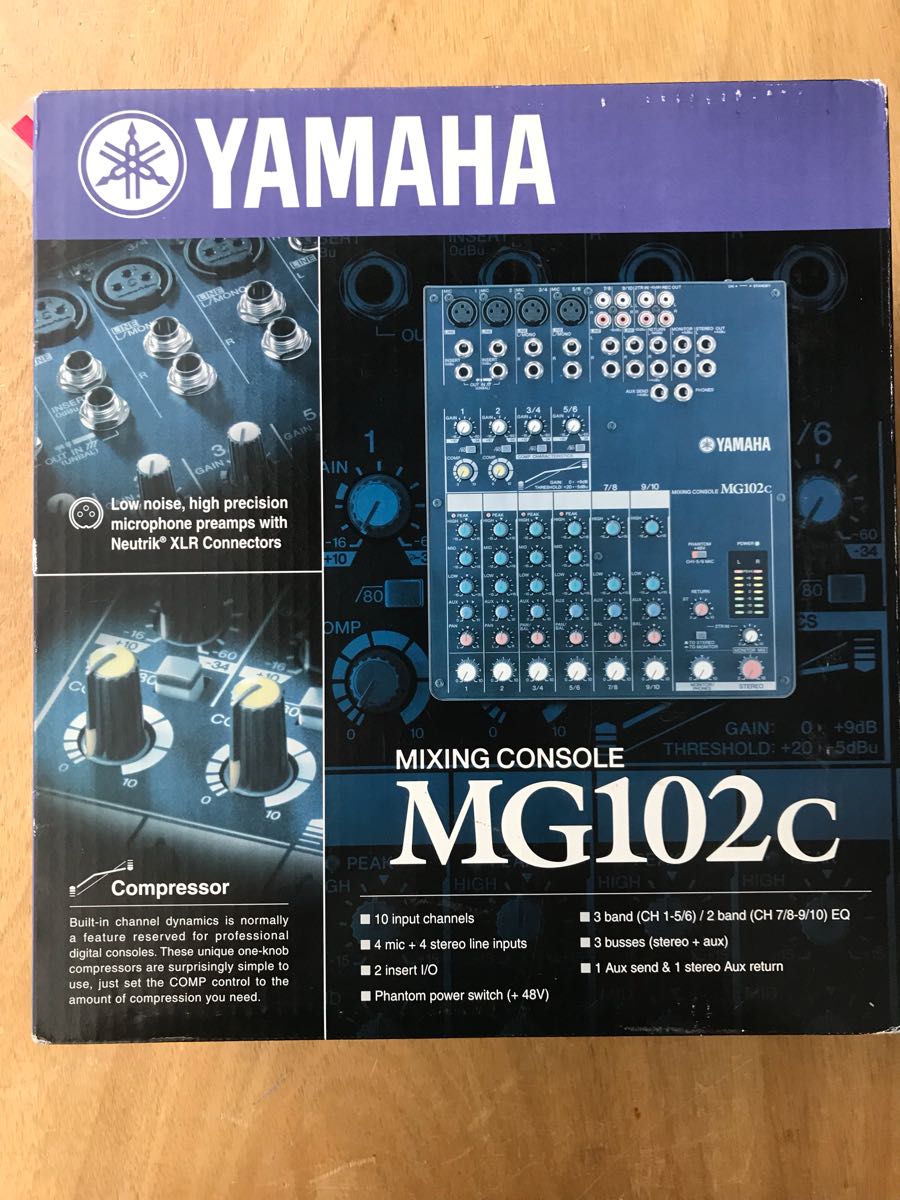 YAMAHA MG102C ミキサー(ミキサー)｜売買されたオークション情報、yahooの商品情報をアーカイブ公開 - オークファン ...