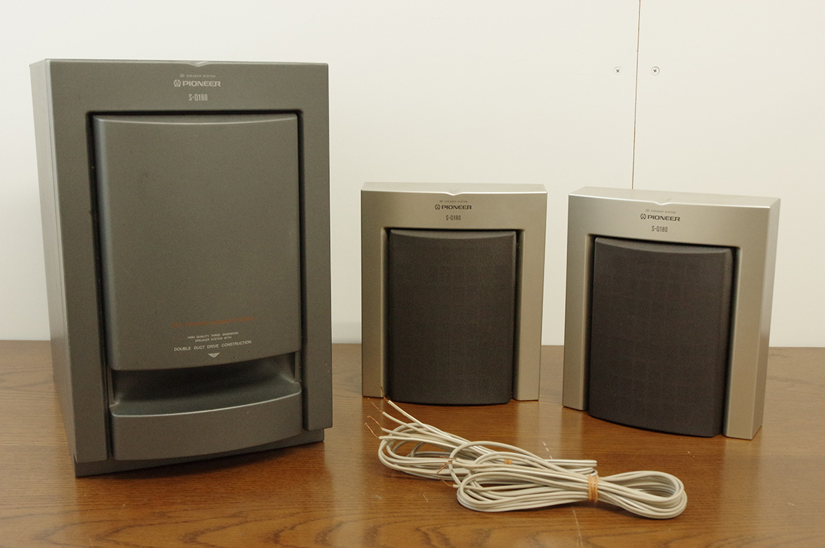 Pioneer スピーカー S-Q180-LR/S-Q180-W パイオニア 即納(スピーカー本体)｜売買されたオークション情報、yahooの ...
