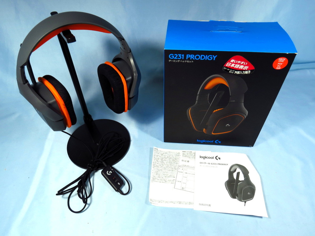 Logicool/ロジクール G231 Prodigy Gaming Headset/ヘッドホン(ヘッドフォン)｜売買されたオークション情報 ...