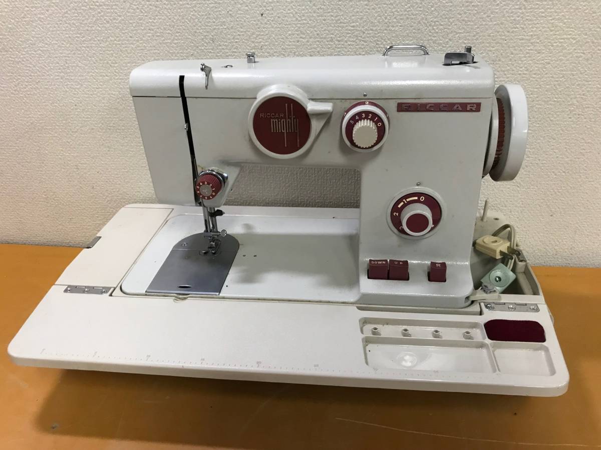 RICCAR/リッカーミシン/RZ-777S/レトロ/アンティーク/No.112(本体)｜売買されたオークション情報、yahooの商品情報をアーカイブ公開 - オークファン（aucfan.com）