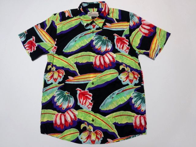 patagonia M's Malihini Pataloha Shirt Black Banana M size / パタゴニア パタロハ ...