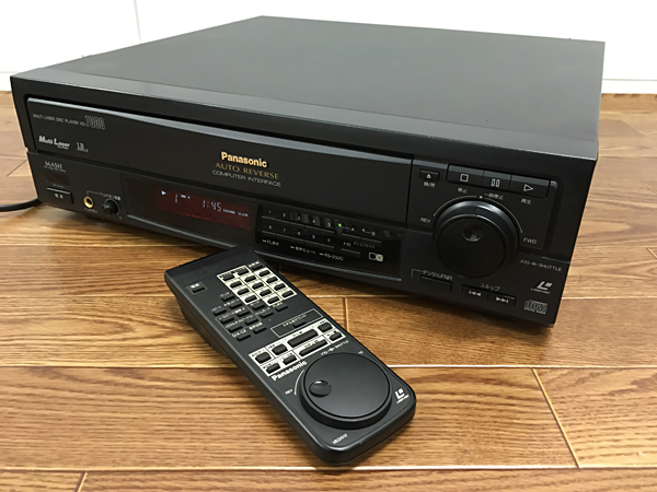 Panasonic VD-7000 LDプレーヤー パナソニック リモコン付き(LDプレーヤー)｜売買されたオークション情報、yahooの商品 ...