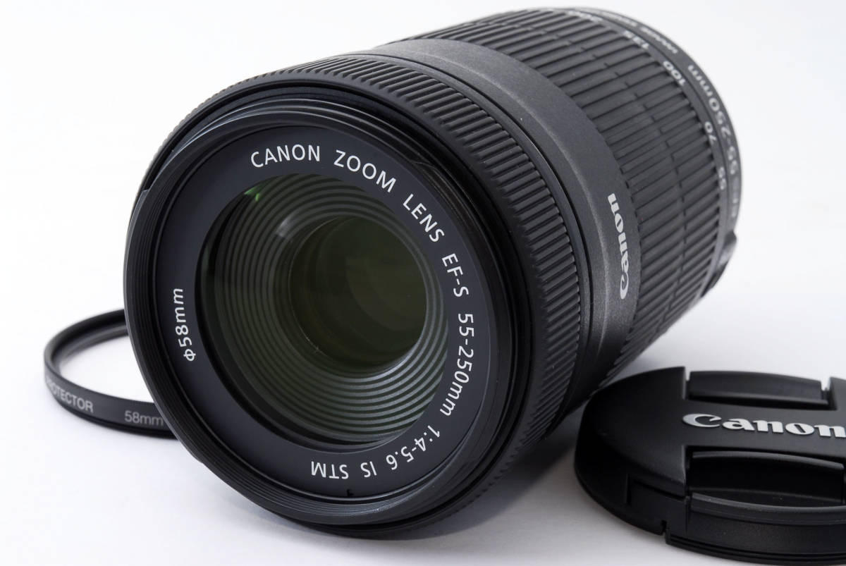 1月 動作絶好調 キャノン Canon EF-S 55-250mm F4-5.6 IS STM #5100(キヤノン)｜売買されたオークション ...