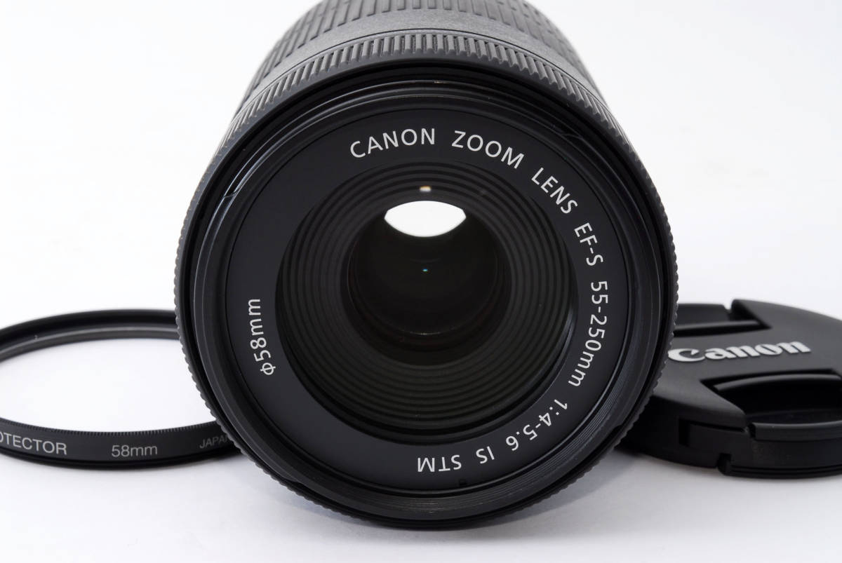 1月 動作絶好調 キャノン Canon EF-S 55-250mm F4-5.6 IS STM #5100(キヤノン)｜売買されたオークション ...